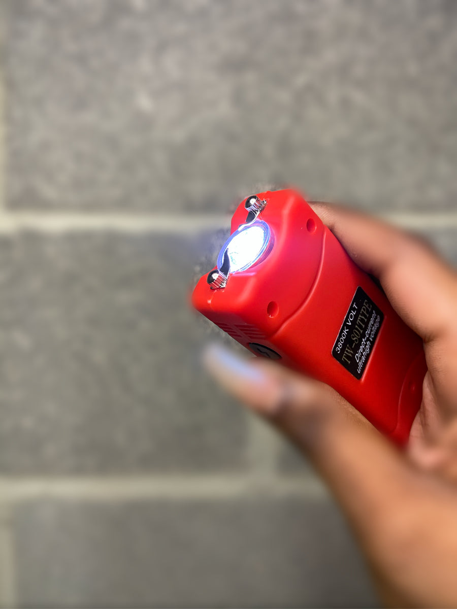 Cherry Red Stun Gun – Cute and Equipped